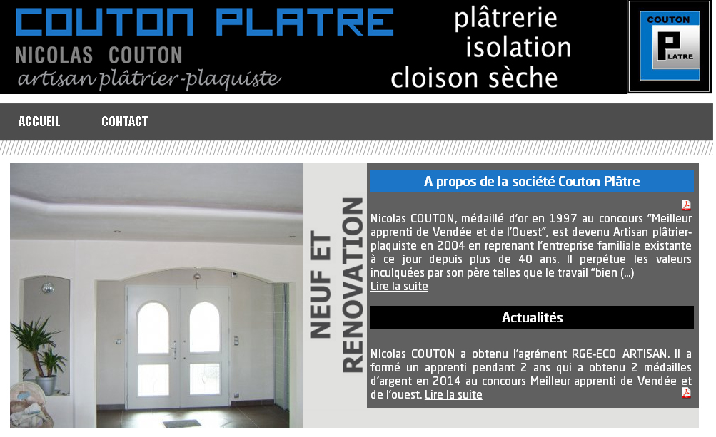 Couton Plâtre